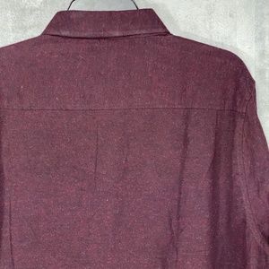 Report Collection | Shirts | Heritage Report Collection Burgundy Solid ...